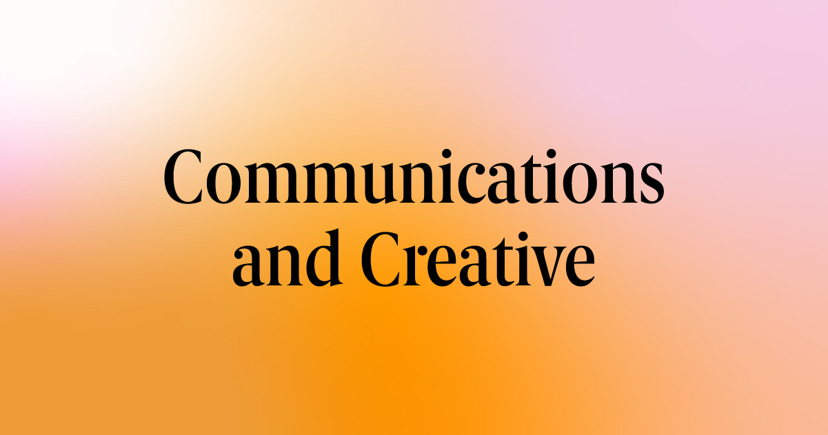 Communications and Creative - Fors Marsh