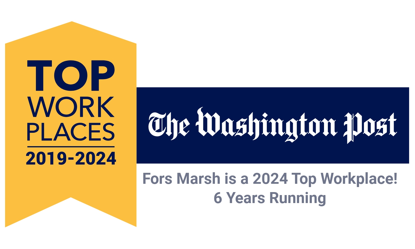 Fors Marsh Named a Greater Washington Area Top Workplace by The ...